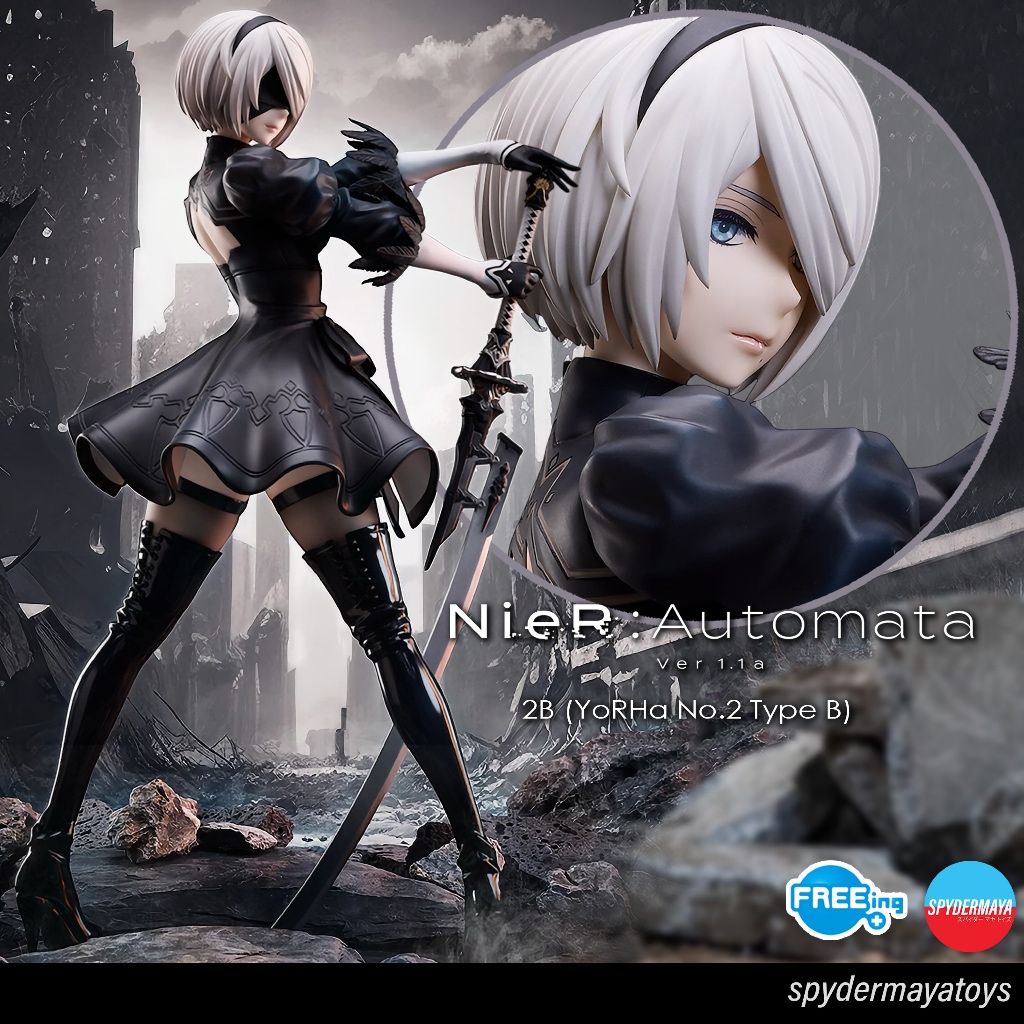 [Pre-Order] ฟิกเกอร์ 2B (YoRHa No.2 Type B) 1/4 - NieR:Automata Ver1.1a ...