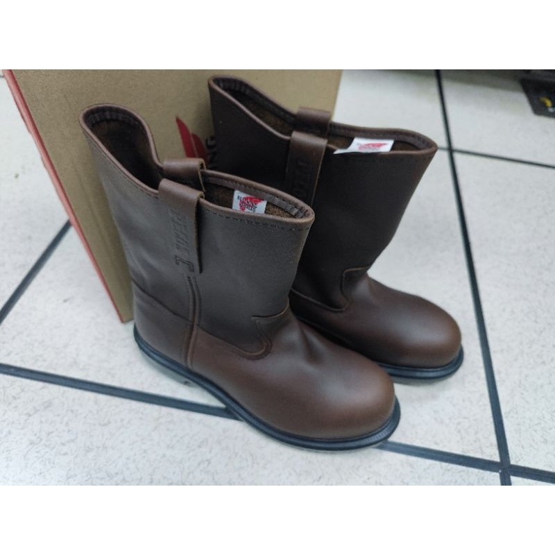 Safety red wing รองเท้าเซฟตี้ (ทักแชทก่อนซื้อ) Usaเบอร์9 | Shopee Thailand