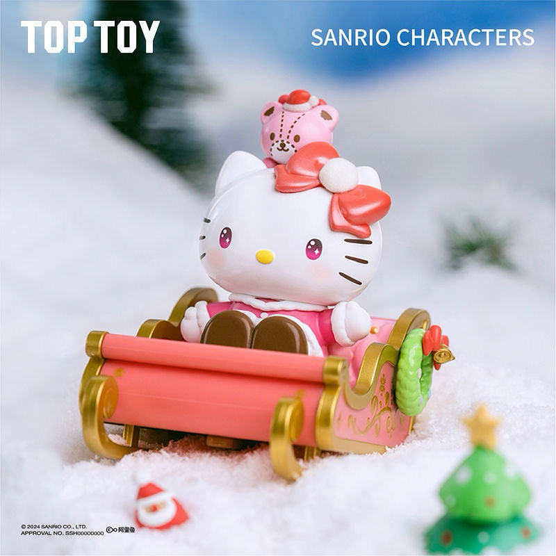 *พร้อมส่ง* กล่องสุ่ม Sanrio Characters Winter Sledding Team ของแท้ ...