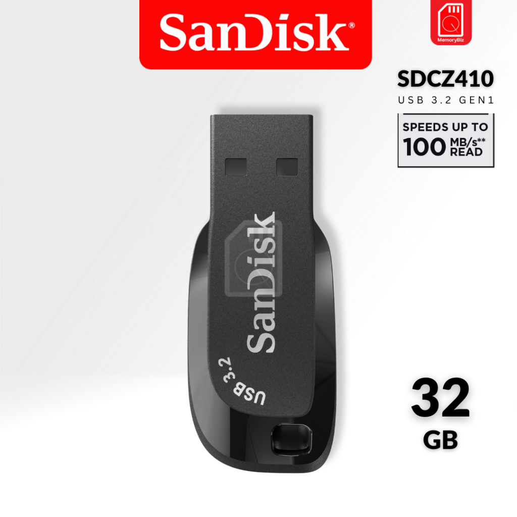 SanDisk Ultra Shift USB 3.2 Gen1 Flash Drive 32GB (SDCZ410-032G-G46 ...