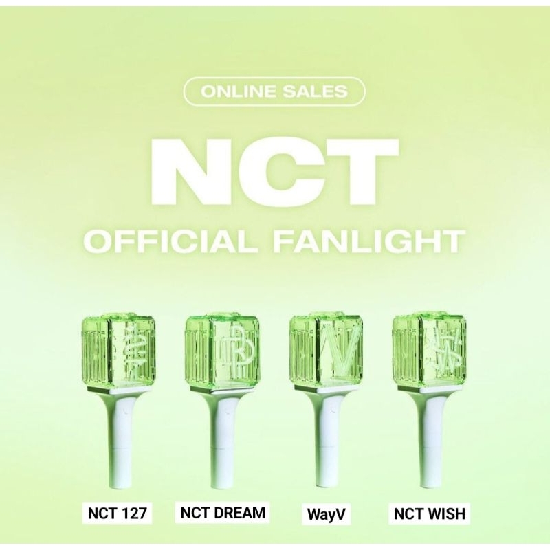 🟢 พร้อมส่งแท่งสุดท้าย แท่งไฟ NCT Official Light Stick Ver.2 (NCT 127 ...
