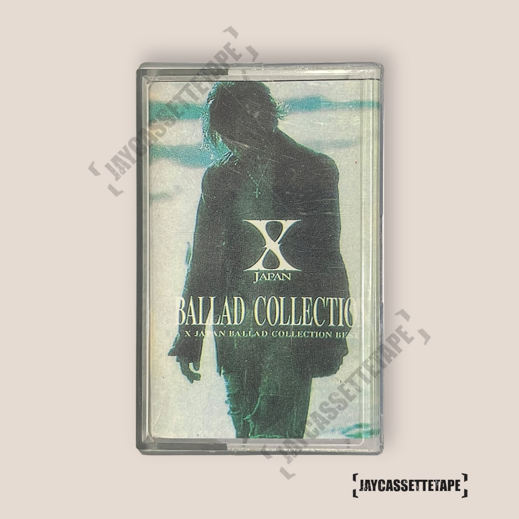 X Japan อัลบั้ม Ballad Collection เทปเพลง เทปคาสเซ็ต เทปคาสเซ็ท ...