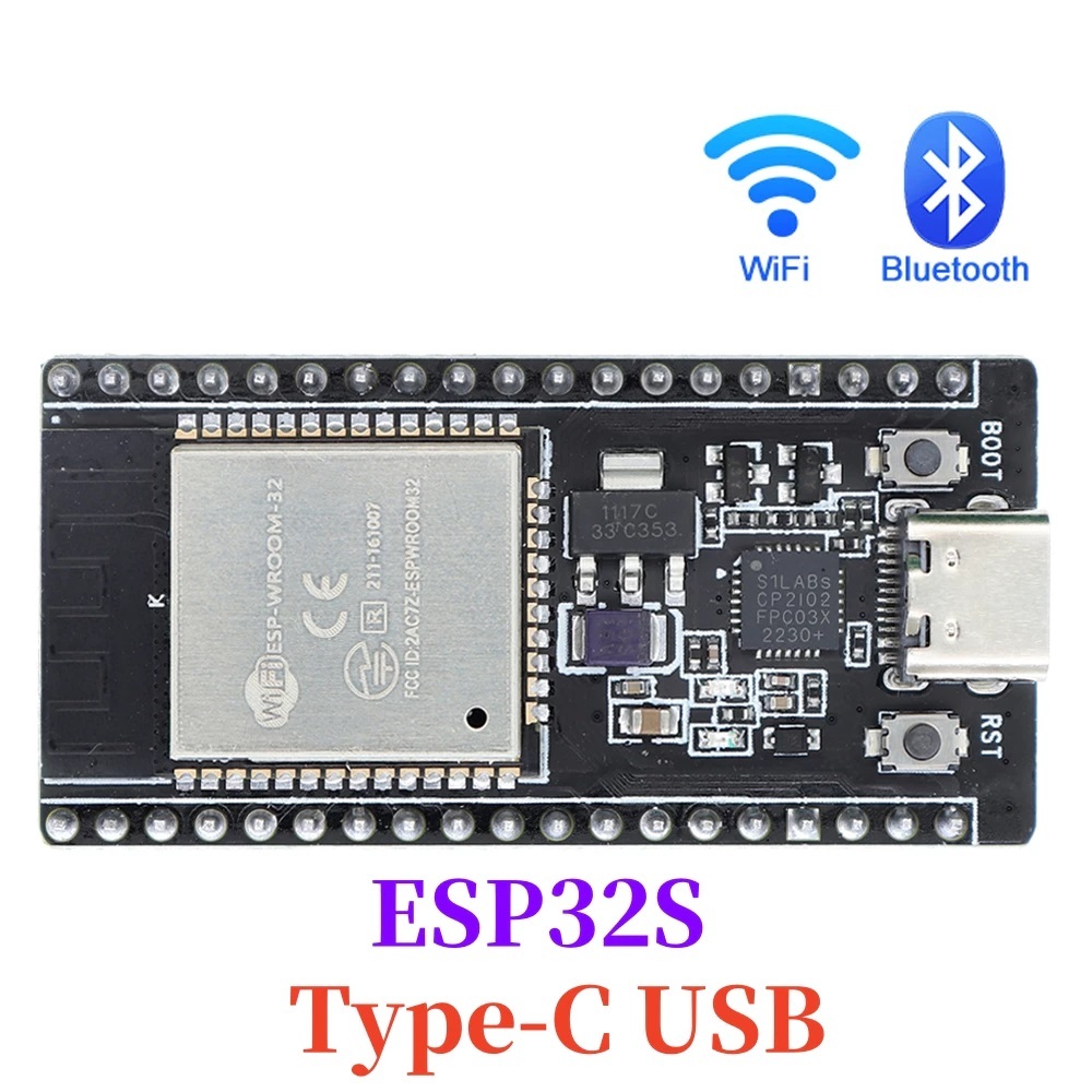 Esp32 บอร์ดพัฒนา ESP-32S NodeMCU-32S MICRO/TYPE-C โมดูลไร้สาย WiFi + บลูทูธ | Shopee Thailand