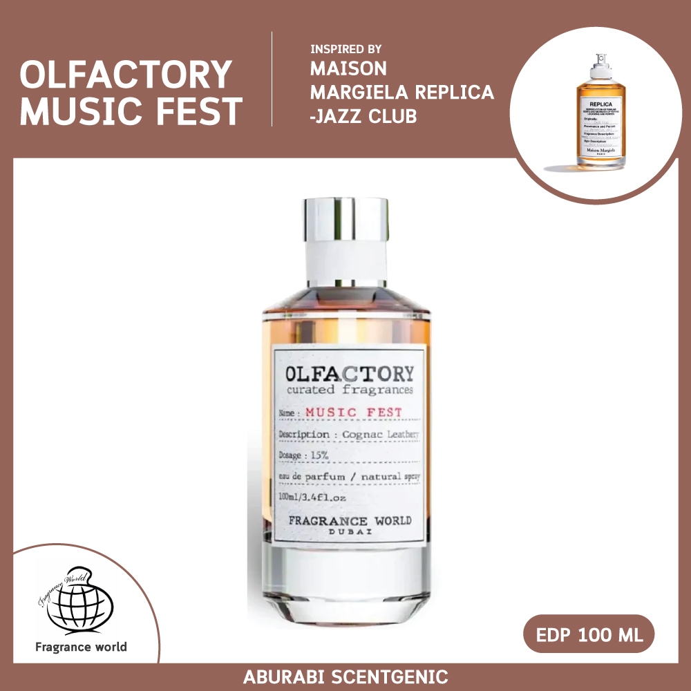 Olfactory Music Fest – Fragrance World โคลน Maison Margiela Replica ...
