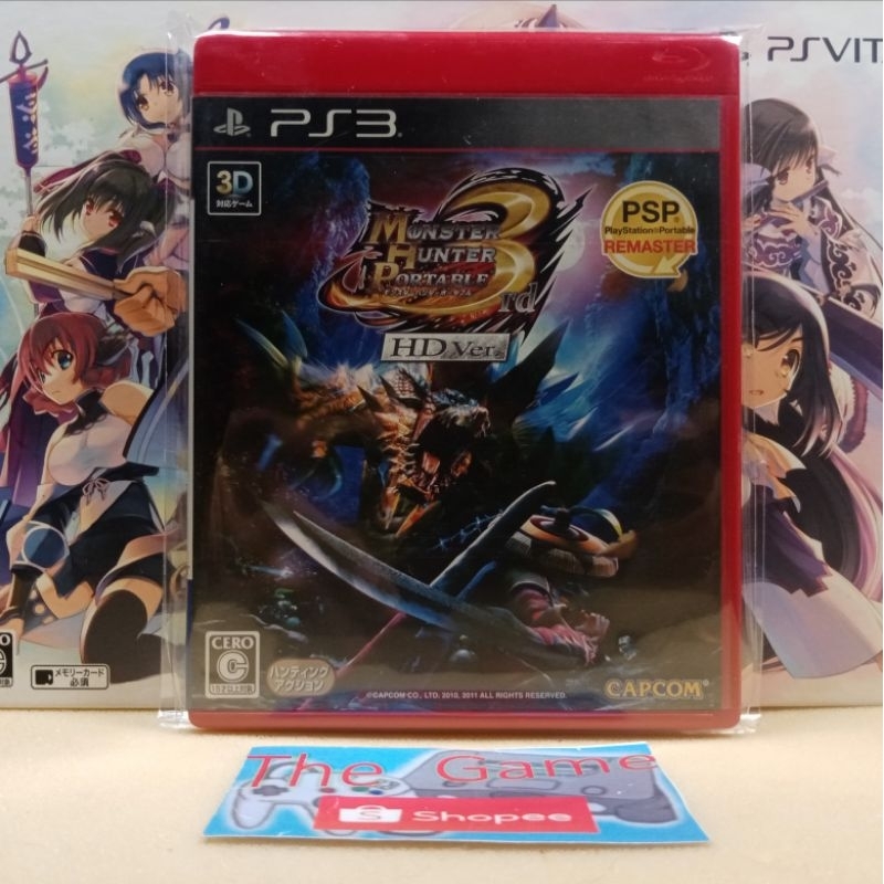 (PS3) เเผ่น เกมส์ PS3 Monster Hunter Portable 3rd ZONE2 | Shopee Thailand