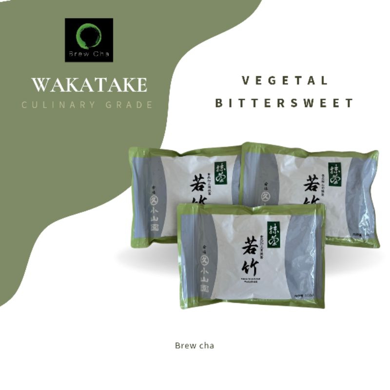 Wakatake | ผงมัทฉะญี่ปุ่น #Culinary grade | Uji, Kyoto, Japan (100g ...