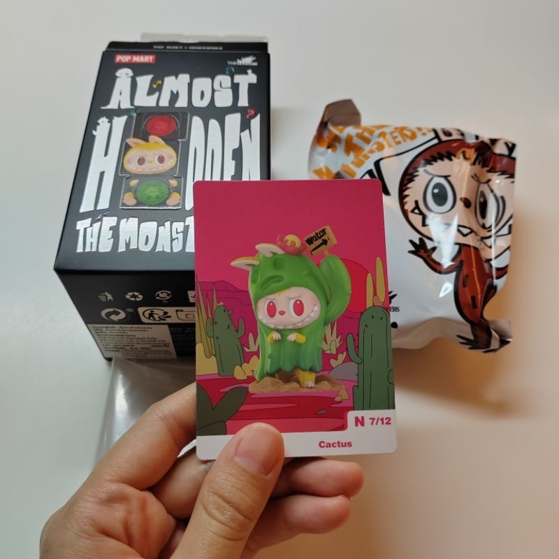 Labubu Almost Hidden the monsters (cactus) /Pop mart ของแท้ | Shopee ...