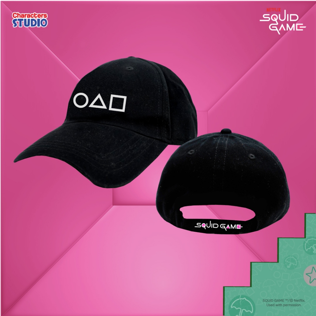 Squid Game Cap - หมวกแก๊ป สควิดเกม สินค้าลิขสิทธิ์ 100% | Shopee Thailand