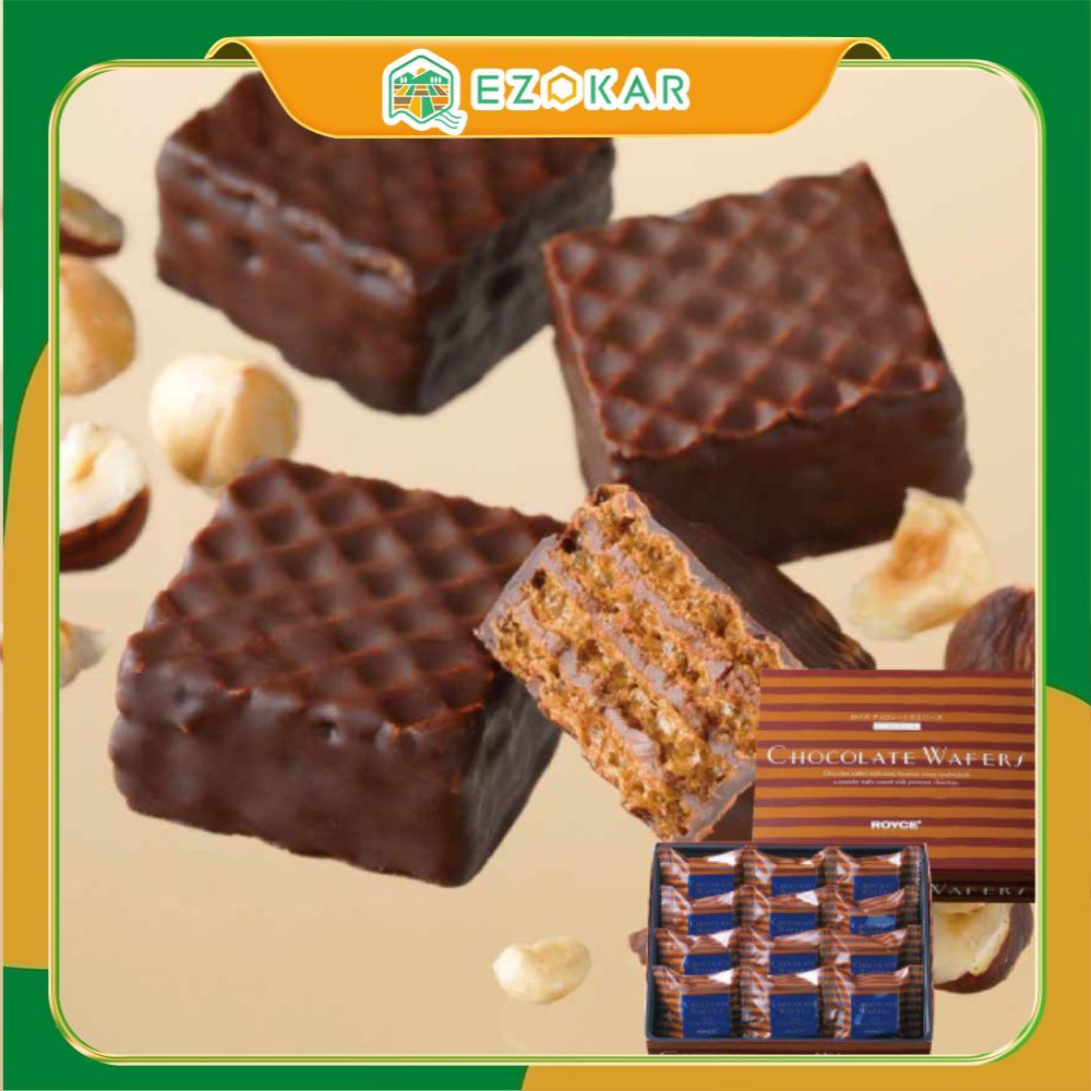 【Direct delivery from Hokkaido Japan】ROYCE' Chocolate Wafer 12pcs ...