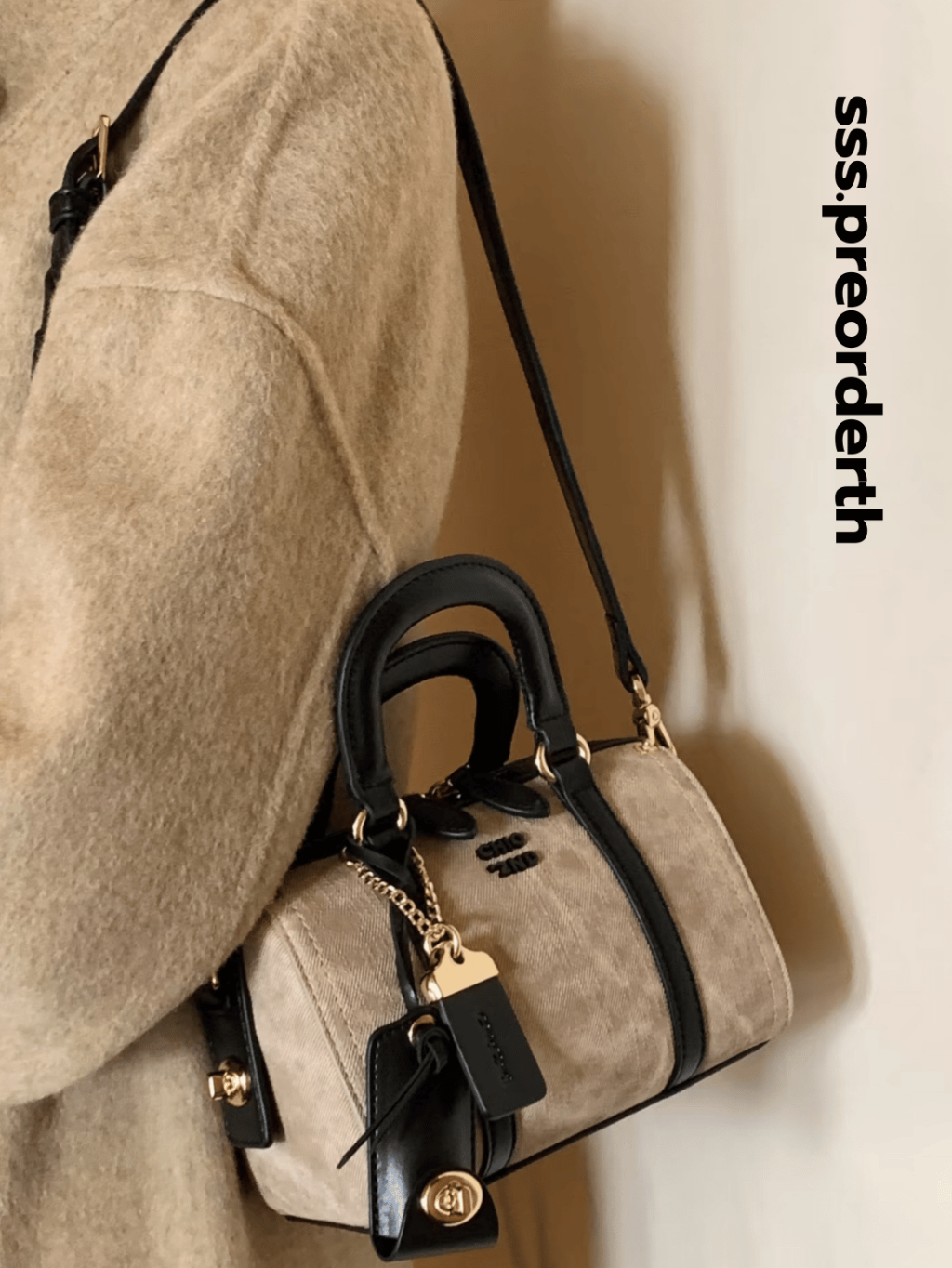 Chio2nd Half-cooked Mocha bag ของแท้จากแบรนด์ | Shopee Thailand