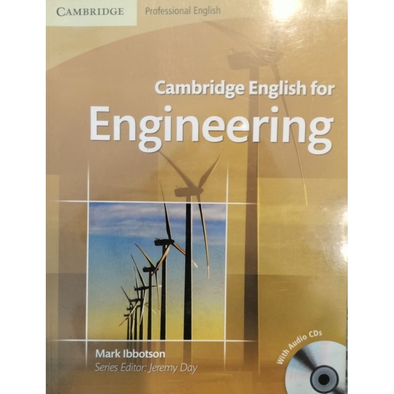 Cambridge English for Engineering Mark Ibbotson หนังสือภาษาอังกฤษ ...