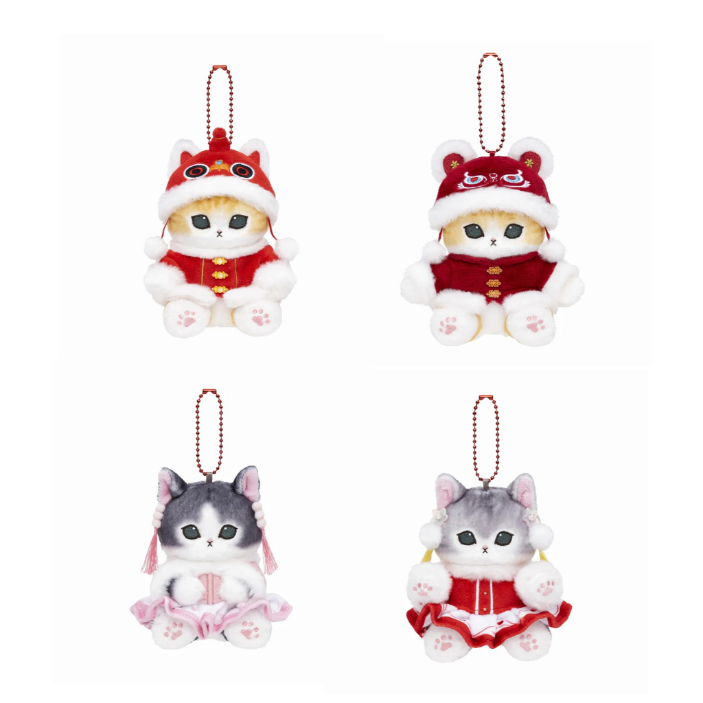 [Direct from Japan] mofusand Plush Keychain Chinese Clothes Nyan Japan ...