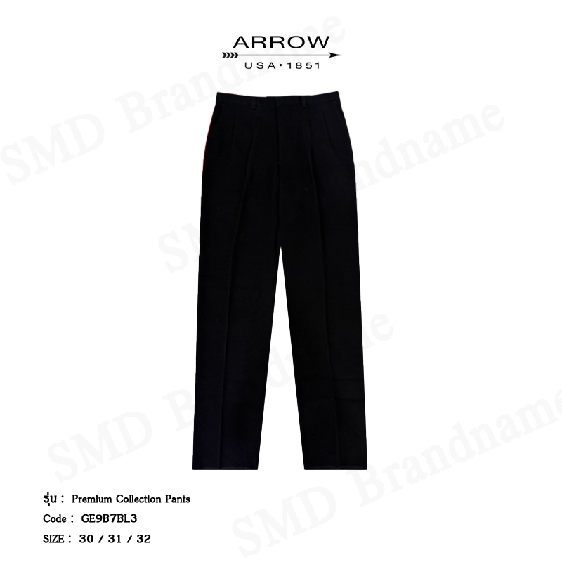 Arrow กางเกงสแล็ค ขายาว ทำงาน Classic รุ่น Premium Collection Pants ...