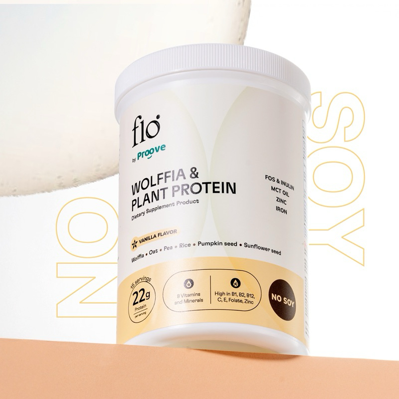 ‼️PREORDER‼️ flo Wolffia & Plant Protein - Vanilla Flavor by Proove ...