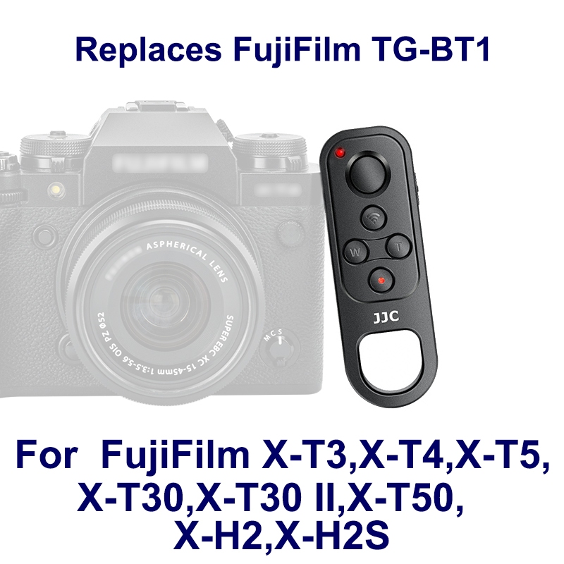 รีโมตถ่ายภาพนิ่งและวีดีโอฟูจิ X-T3,X-T4,X-T5,X-T30,X-T30 II,X-T50,X-H2,X-H2S แทน FujiFilm TG-BT1 ...