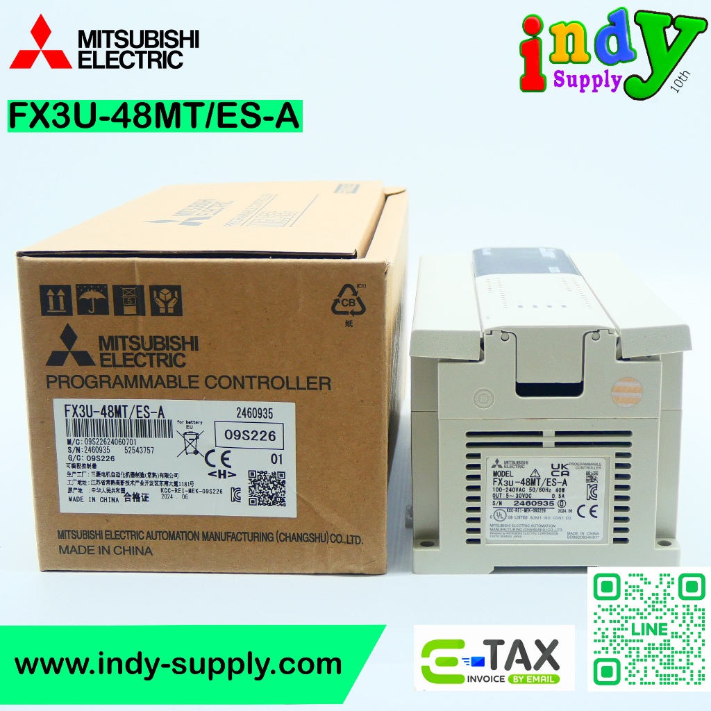 FX3U-48MT/ES-A Mitsubishi PLC | Shopee Thailand