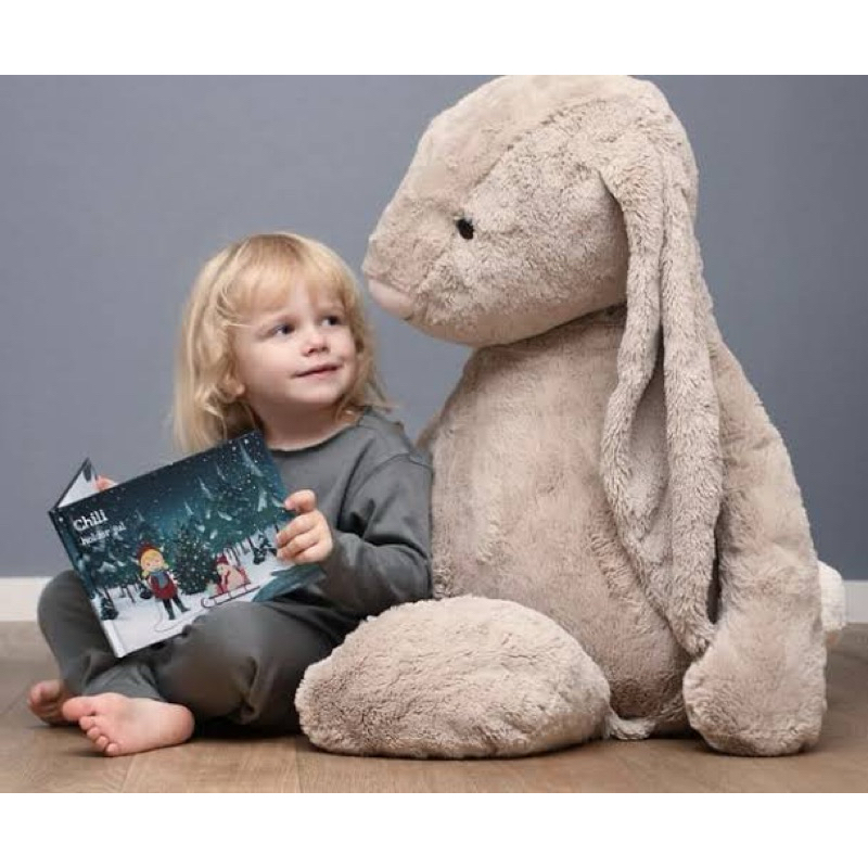 🔥พร้อมส่งของแท้🔥Jellycat bunny 108cm มือ1 ใหญ่ที่สุด🔥 | Shopee Thailand