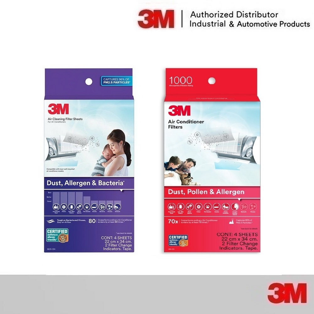 3M Room Air Conditioner Filter 3M Filtrete แผ่นดักจับสิ่งแปลกปลอมใน ...