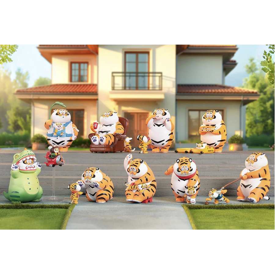 PONY ON WHEEL - Fat Tiger Panghu Roaring Love Series - กล่องจุ่ม - Whole set | Shopee Thailand