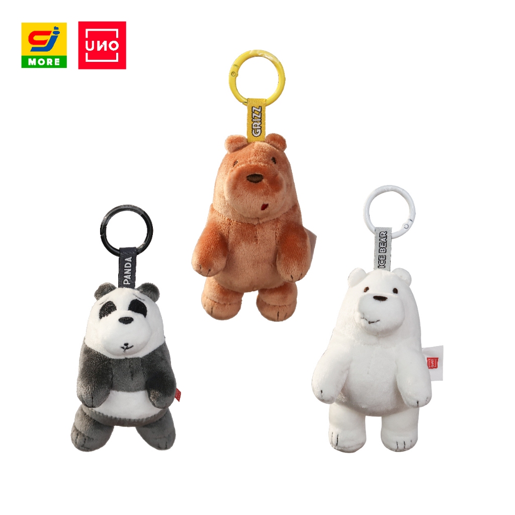 UNO พวงกุญแจ We Bare Bears ลิขสิทธิ์แท้ | Shopee Thailand