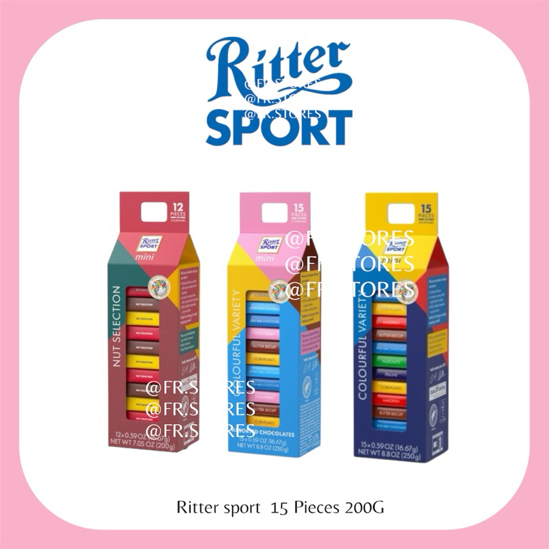 Ritter sports mini 200-250g | Shopee Thailand