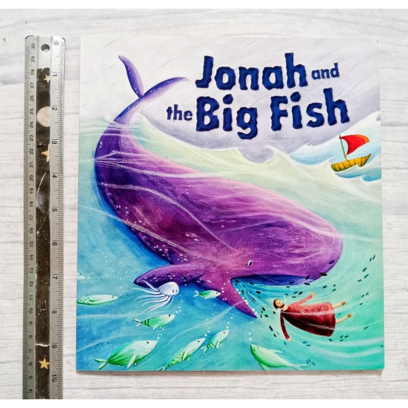 Jonah and the Big Fish หนังสือนิทานภาษาอังกฤษ นิทานเด็ก นิทานไบเบิล ...