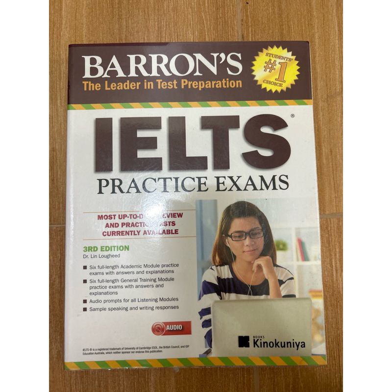 barron’s ielts practice exams มี cd มีขึดเขียนไฮไลท์ 5% | Shopee Thailand