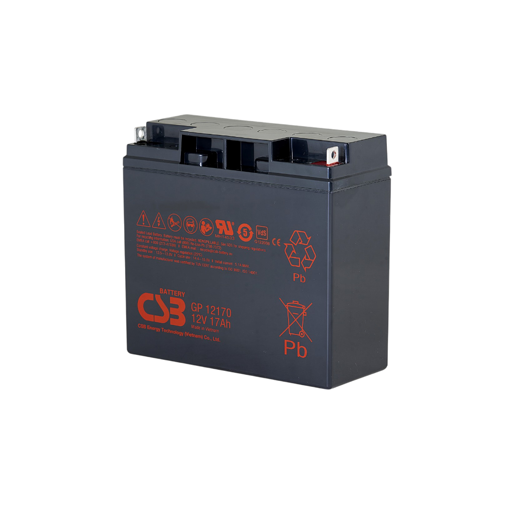 CSB Battery รุ่น GP12170 -12V 17Ah- ใช้กับเครื่องสำรองไฟ (UPS) รับ ...