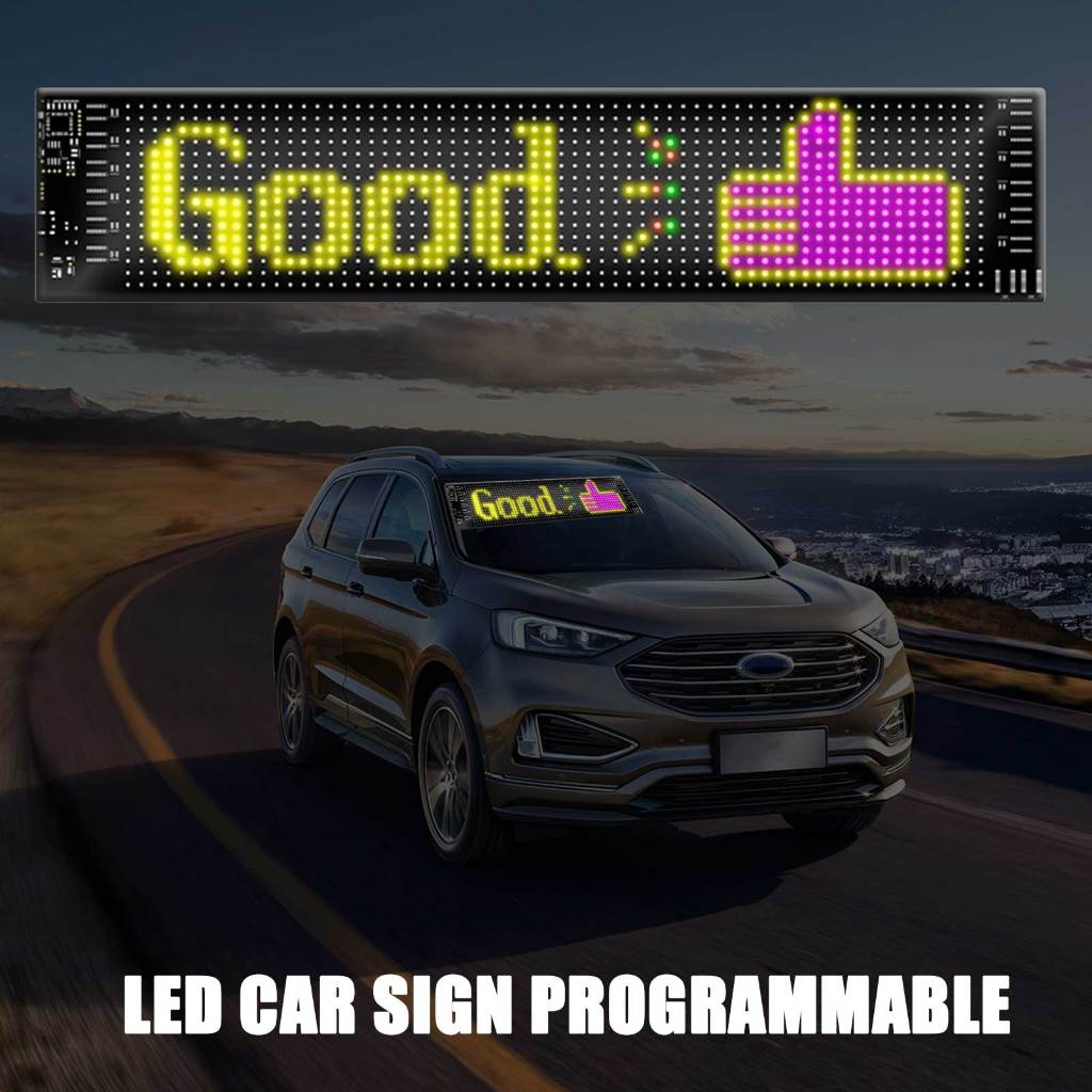 Led Matrix Pixel แผงบลูทูธ APP ควบคุมเลื่อนป้าย LED | Shopee Thailand