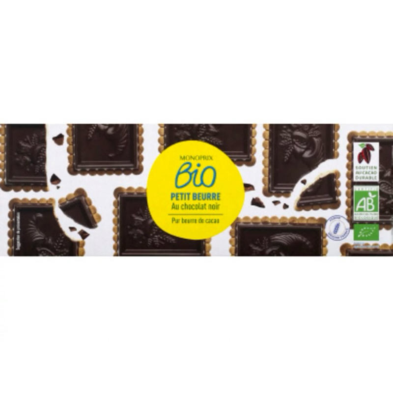 Monoprix Chocolate Coated Biscuits 150g บิสกิตเคลือบช็อกโกแลต ตรา โมโน ...
