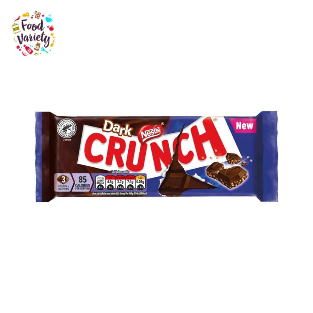 Nestle Crunch Dark Chocolate Sharing Bar 100g | Shopee Thailand