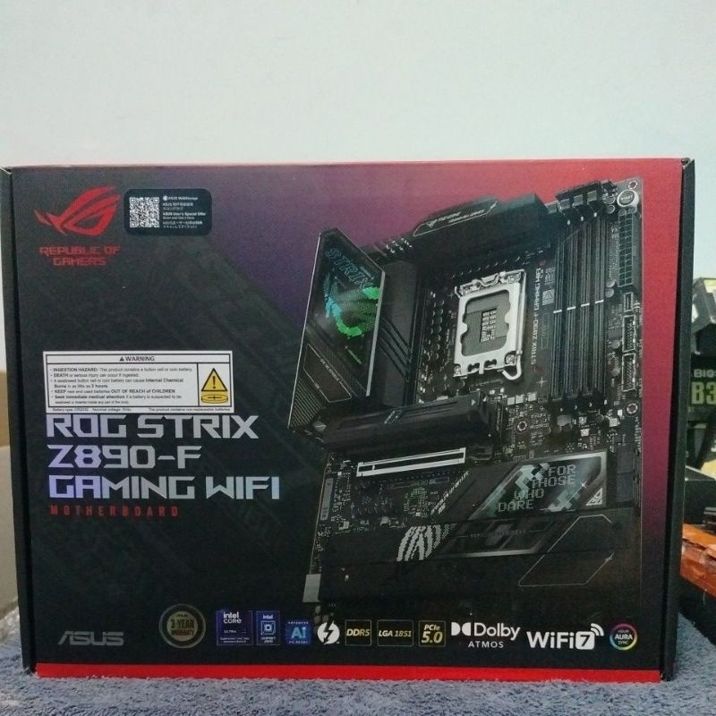 ROG STRIX Z890-F GAMING WIFIมือสองประกันไทย | Shopee Thailand