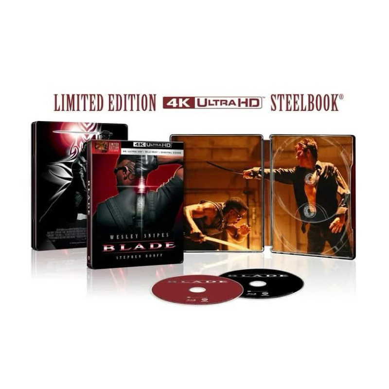 [Pre-Order] Blade (Wal-Mart Exclusive SteelBook / Limited Edition / 4K ...