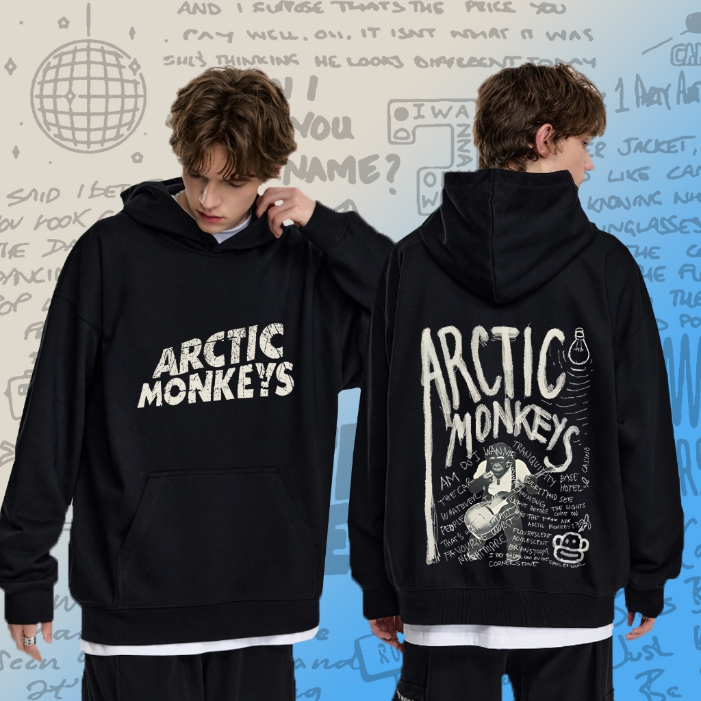 ARCTIC MONKEYS HOODIE เสื้อฮู้ดแขนยาว | Shopee Thailand