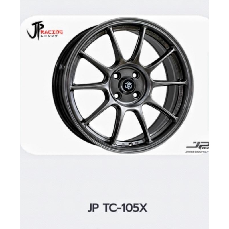 ล้อเบา JP TC-105X 15x7 ET+35 PCD 4รู100 (งานJP Racing) | Shopee Thailand
