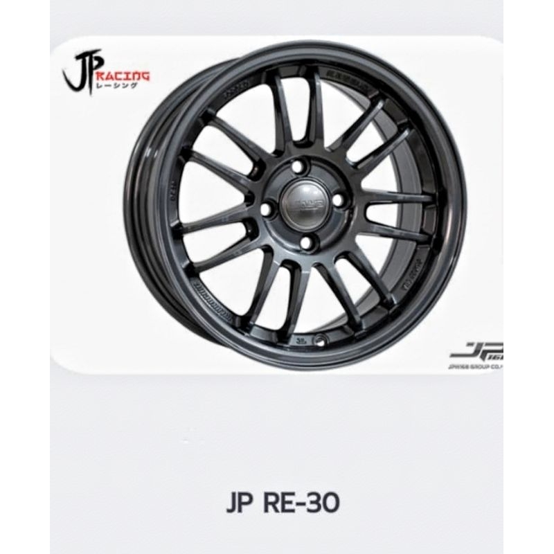 ล้อ JP RE-30 15x7 ET+35 PCD 4รู100 (งานJP Racing) | Shopee Thailand