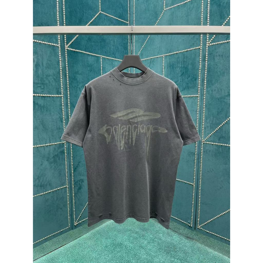 【Balenciaga】เสื้อยืด 24SS 1:1 งานสูงสุด รูปถ่ายตัวจริง เทียบแท้ 99% จัดส่งฟรี แท้ 99 % | Shopee ...