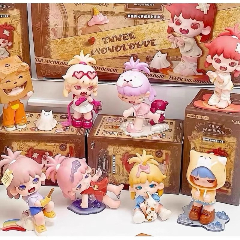 🌟ของแท้ พร้อมส่ง🇹🇭🌟 [ระบุตัว] กล่องสุ่มโมเดล MAN CHAO YOBU Inner ...