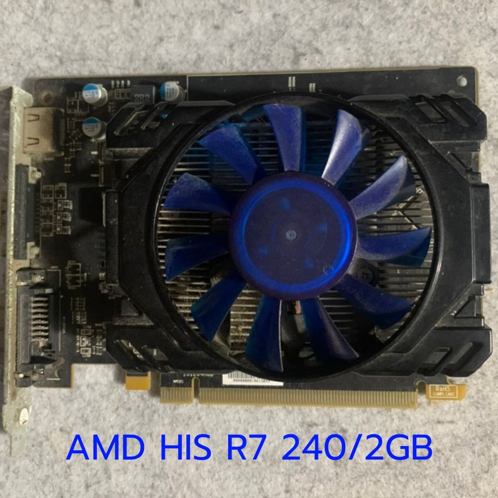 AMD R7 240/2GB HIS ICOOLER BOOST CLOCK (D3) | Shopee Thailand