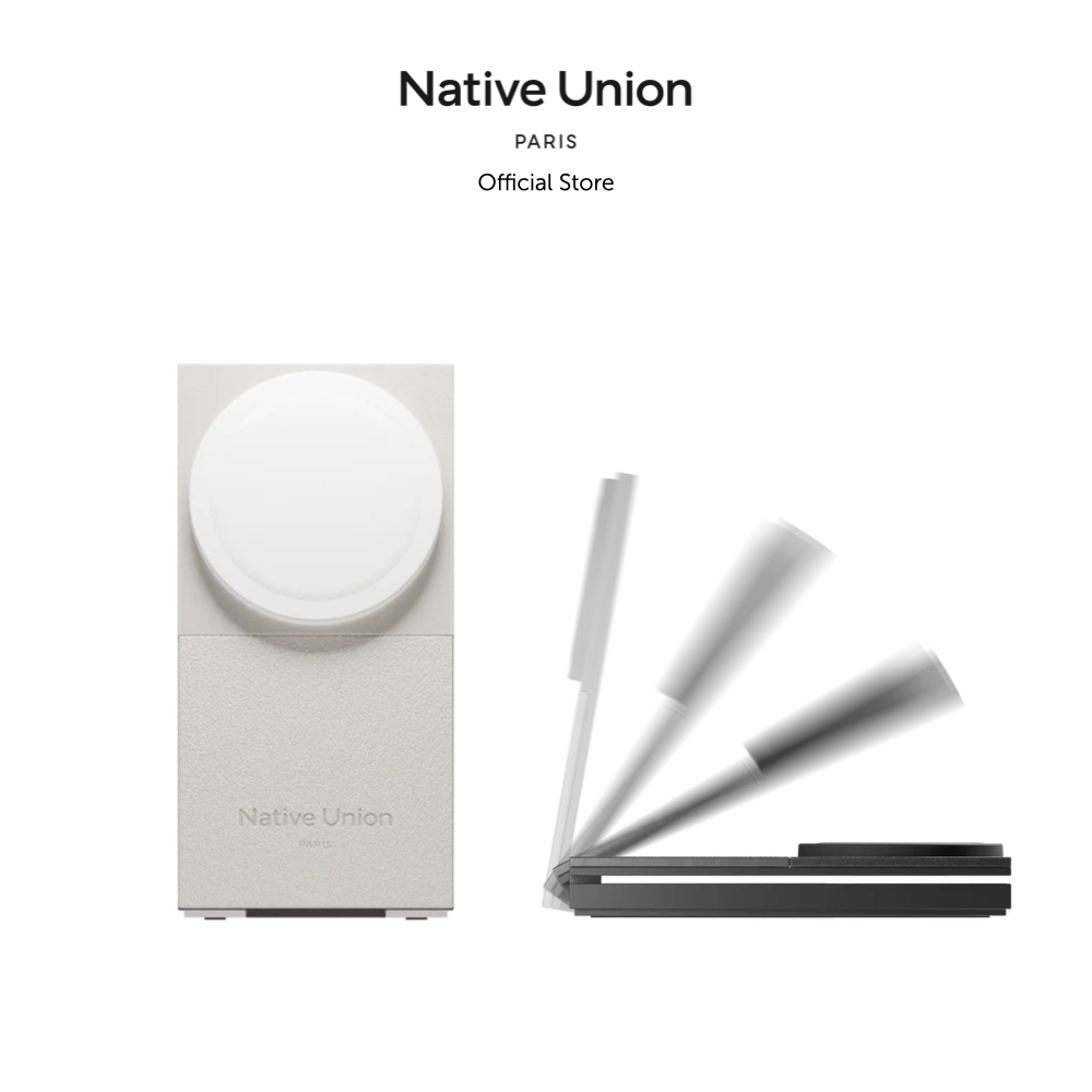 แท่นชาร์จ Native Union Rise 2in1 Qi2 Wireless Charger-Black ...