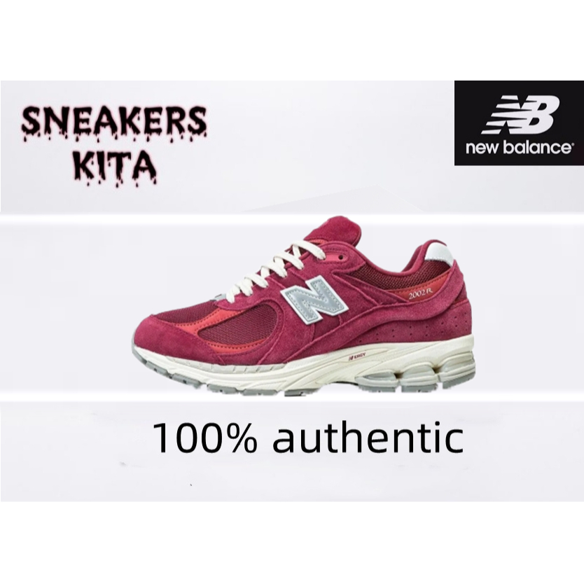 New Balance NB 2002R wine red ของแท้ 100 % | Shopee Thailand