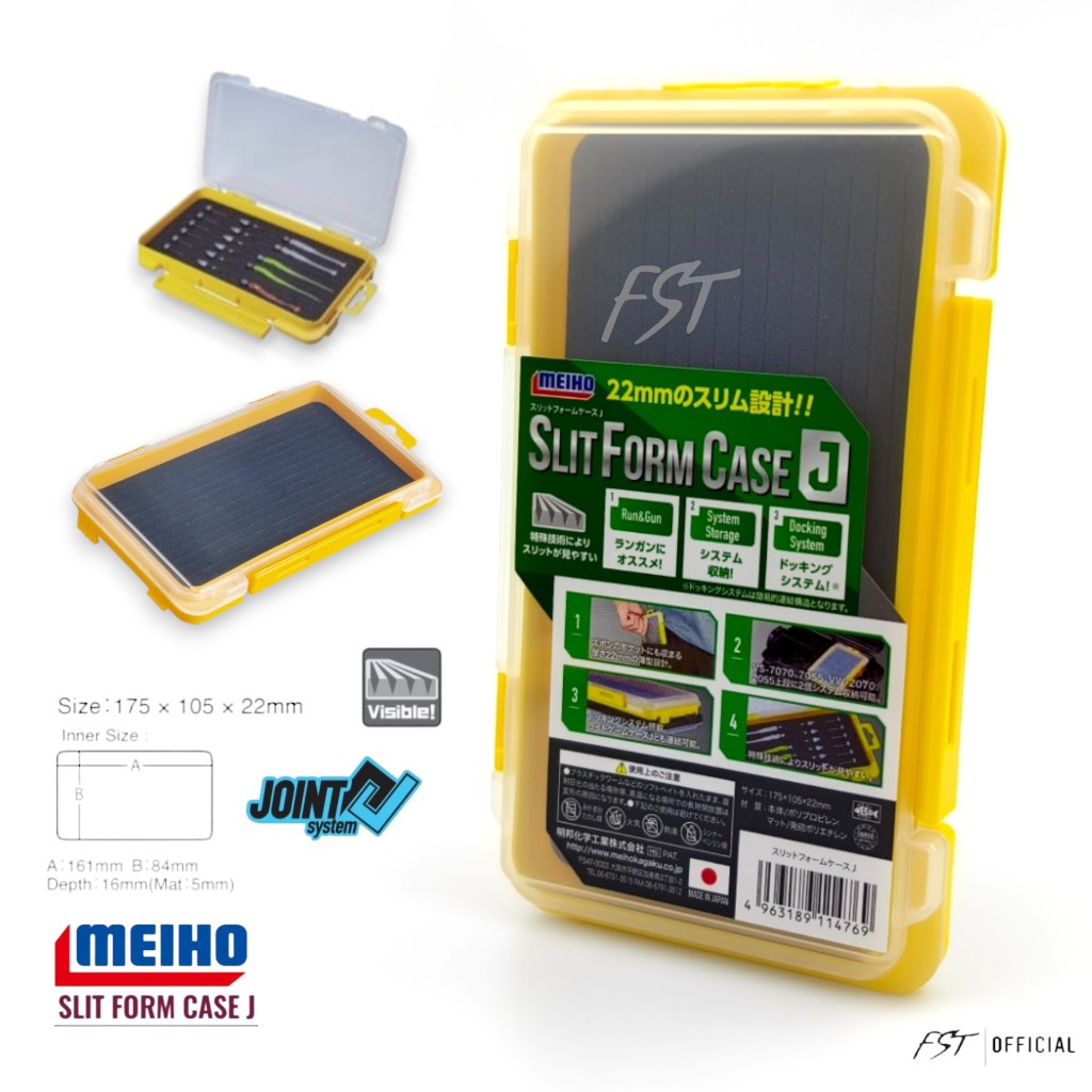กล่องใส่เหยื่อปลอม Meiho - Slit Form Case J | Shopee Thailand
