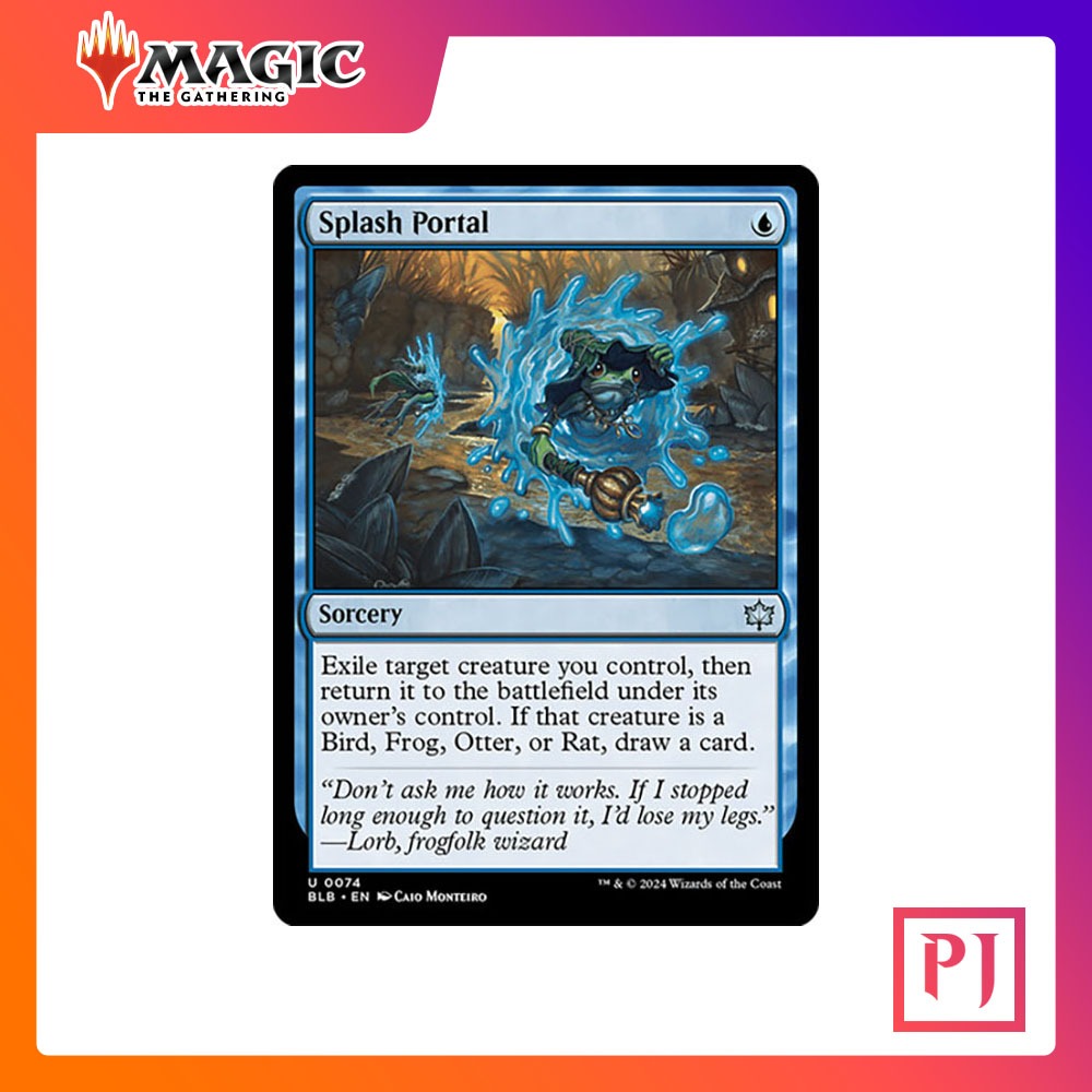 [MTG] Splash Portal [BLB] [BLUE] [UNCOM] [NORMAL] [ENG] (การ์ดเมจิค ...