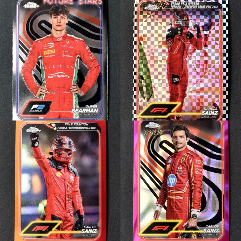 การ์ดฟอร์มูล่าวัน Topps Chrome Formula 1 F1 2024 Cards | Shopee Thailand