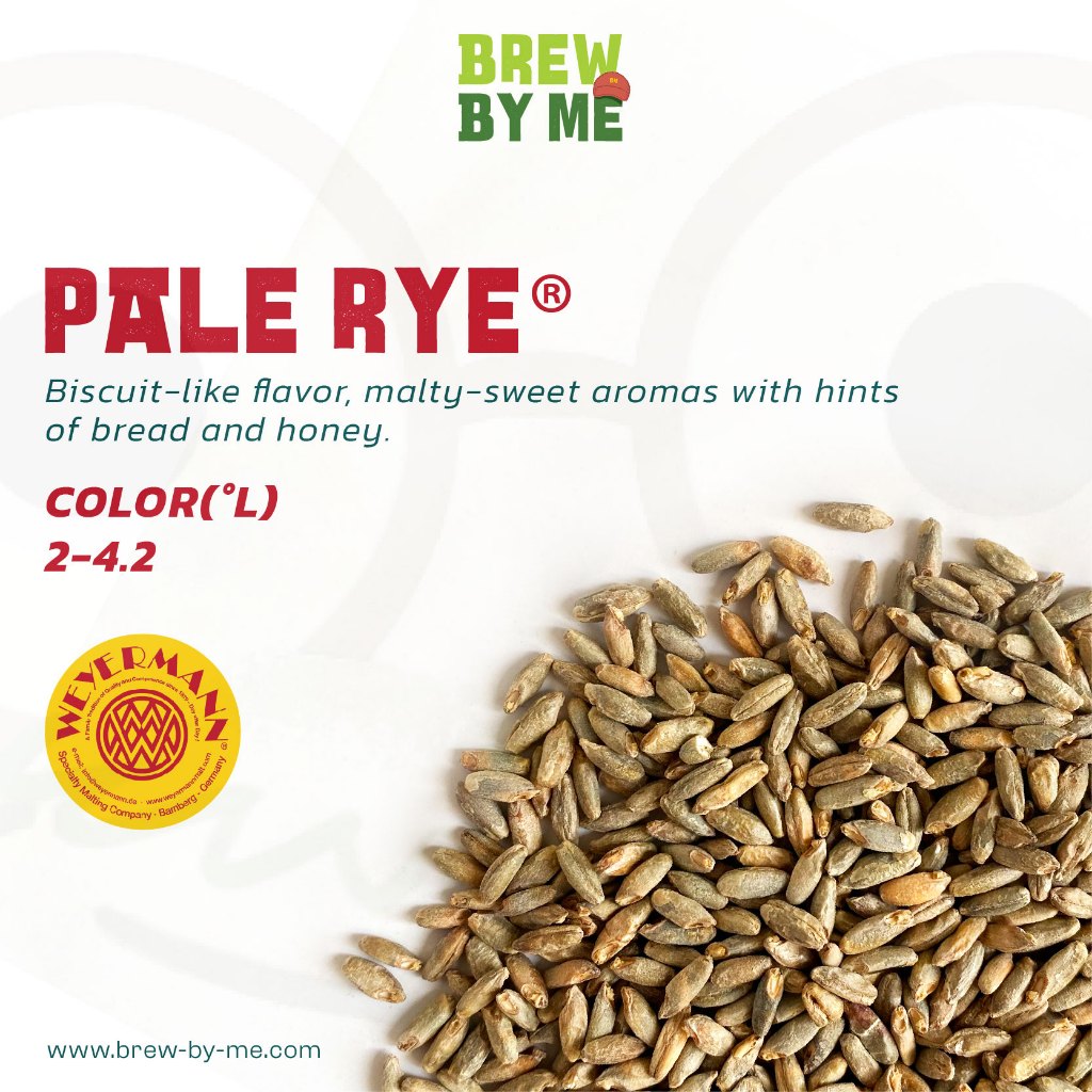 มอลต์ Pale Rye Malt – Weyermann® Malt ทำเบียร์ | Shopee Thailand