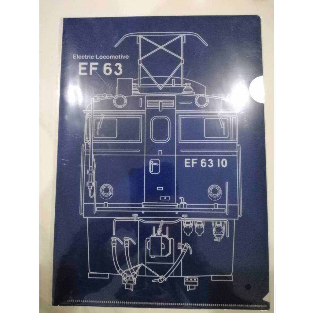 แฟ้มใส่เอกสาร ★EF63 Electric Locomotive★ A4 Clear File ขนาด 31 X 22 CM ...