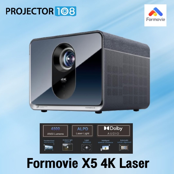 Formovie X5 4K Laser Projector 4500 ANSI Lumens | Shopee Thailand