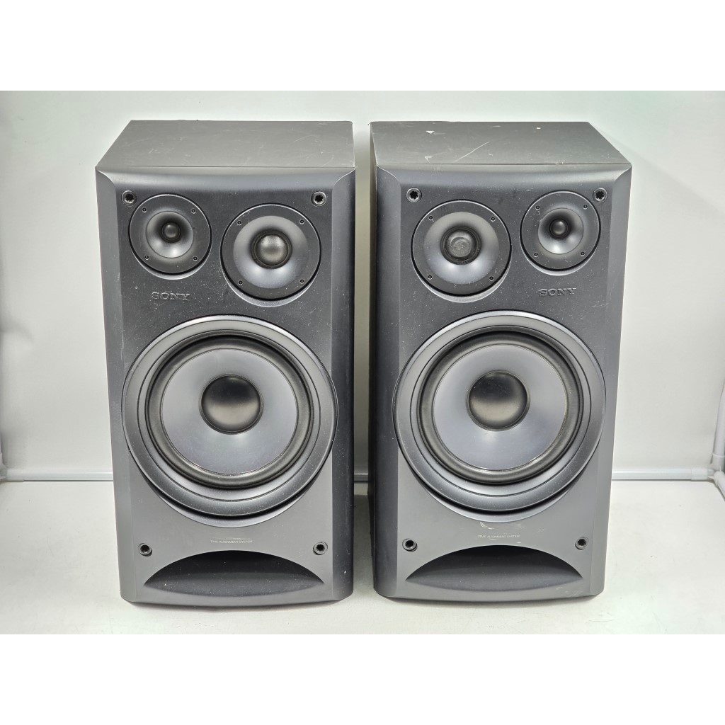 AZ108 ลำโพง 1 คู่ มือสองญี่ปุ่น (975-976) SONY SS-S700 140W 6 โอห์ม Woofer 5.5 นิ้ว 3 ทาง Size ...