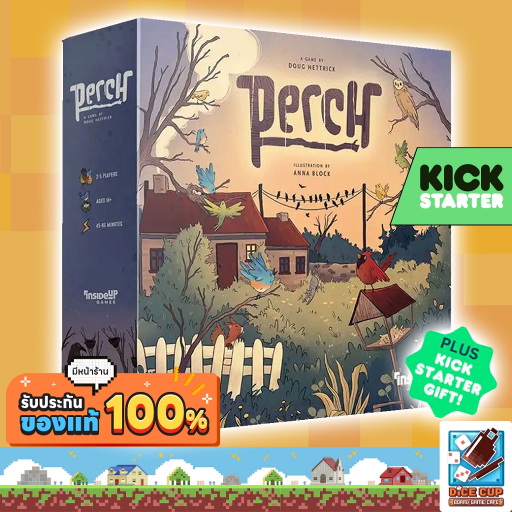 [ของแท้] Perch with Kickstarter Gift Board Game | Shopee Thailand