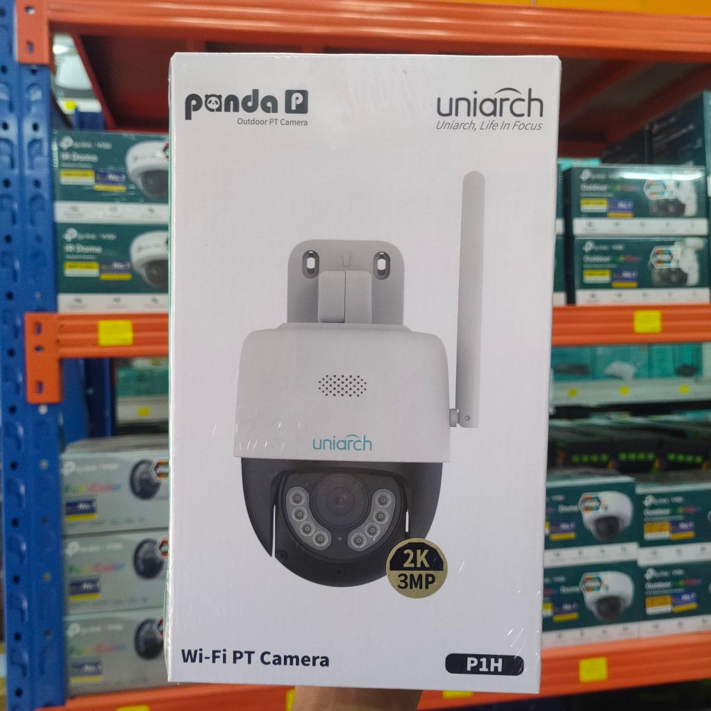 ประกัน 3ปี Uniarch Panda P1H ความชัด 3M Outdoor กันน้ำระดับ IP66 รุ่น ...